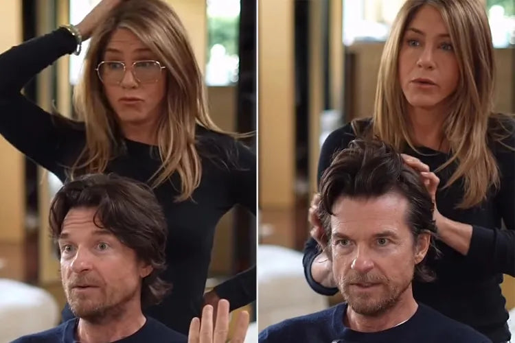 Jennifer Aniston Says Jason Bateman’s Hair Is ‘Envied by Every Man,’ G ...